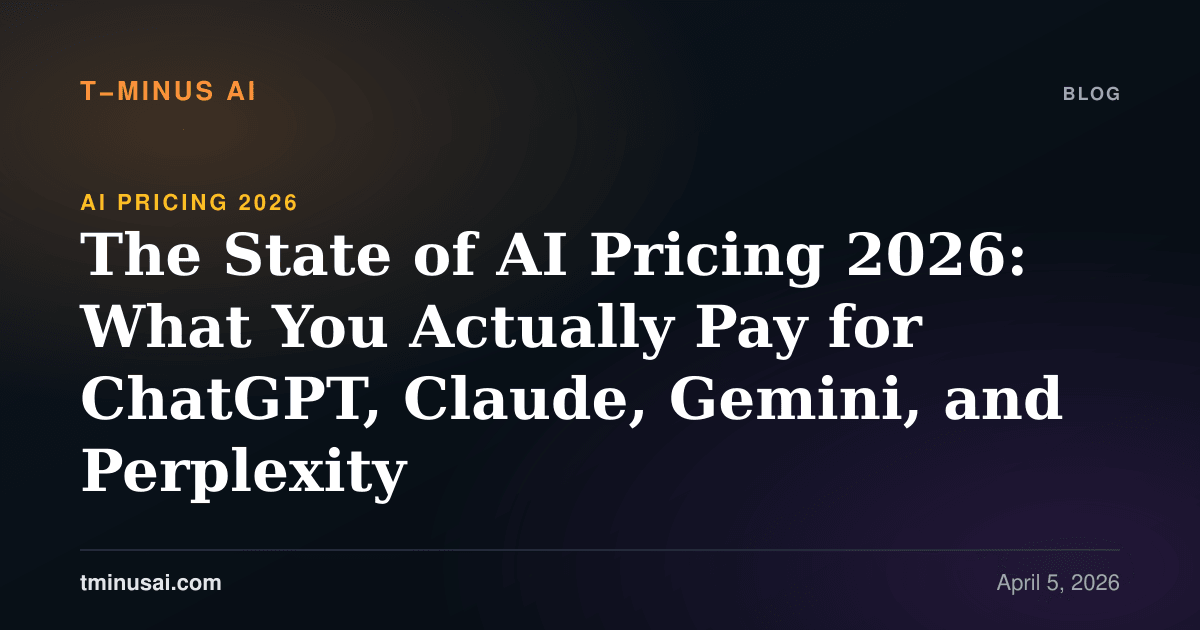 The State of AI Pricing 2026: What You Actually Pay for ChatGPT, Claude ...